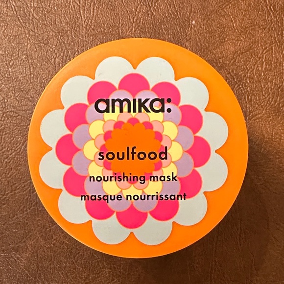 amika | Hair | Amika Soulfood Nourishing Mask In Orange And Pink | Poshmark